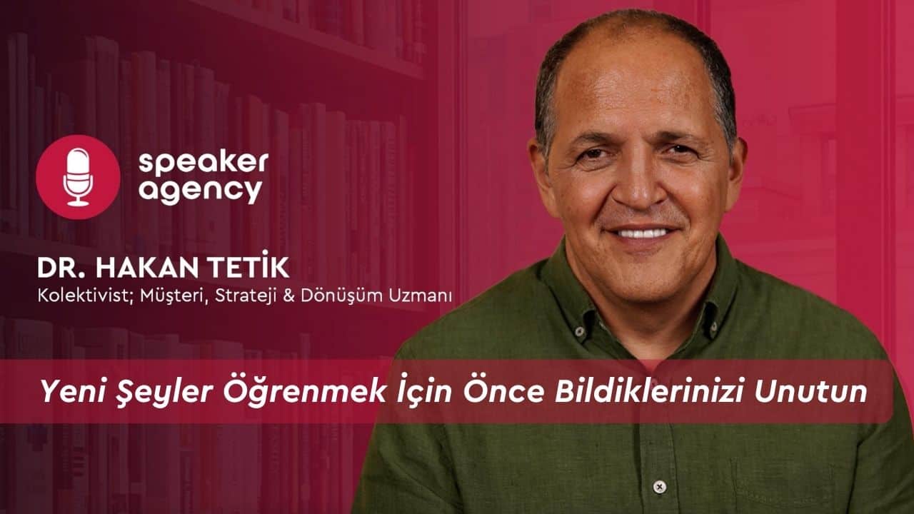 Dr Hakan Tetik Speaker Agency